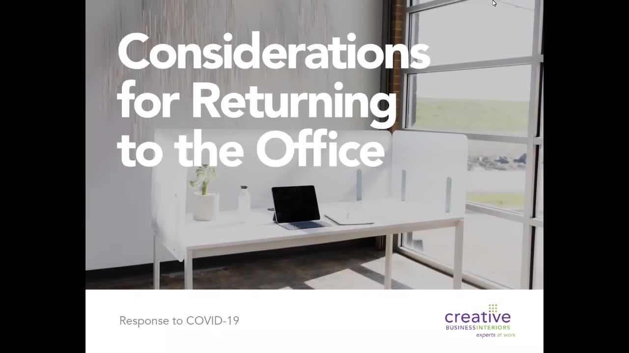 Response to COVID-19: Considerations for Returning to the Office ...